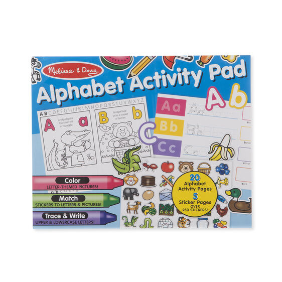 Alphabet Activity Pad - BrainyZoo Toys