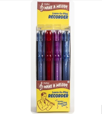 PLASTIC RECORDER - BrainyZoo Toys