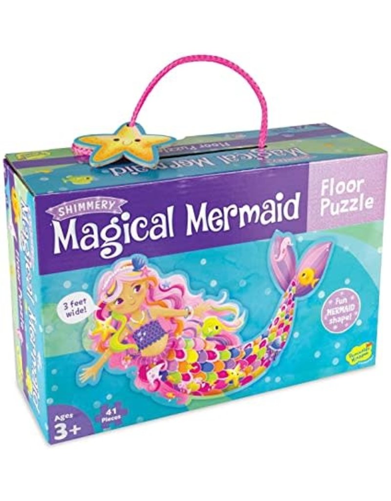 MERMAID FLOOR PUZZLE - BrainyZoo Toys