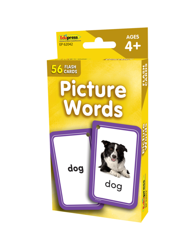 Picture Words Flash Cards - BrainyZoo Toys