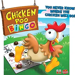 Chicken Poo Bingo - BrainyZoo Toys