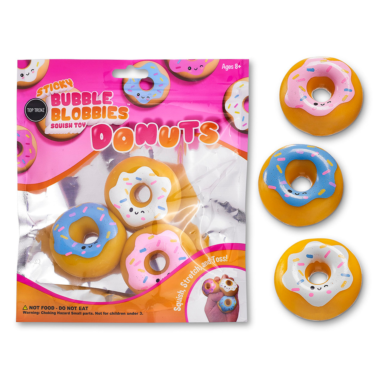 Sticky Bubble Blobbies Donuts - BrainyZoo Toys