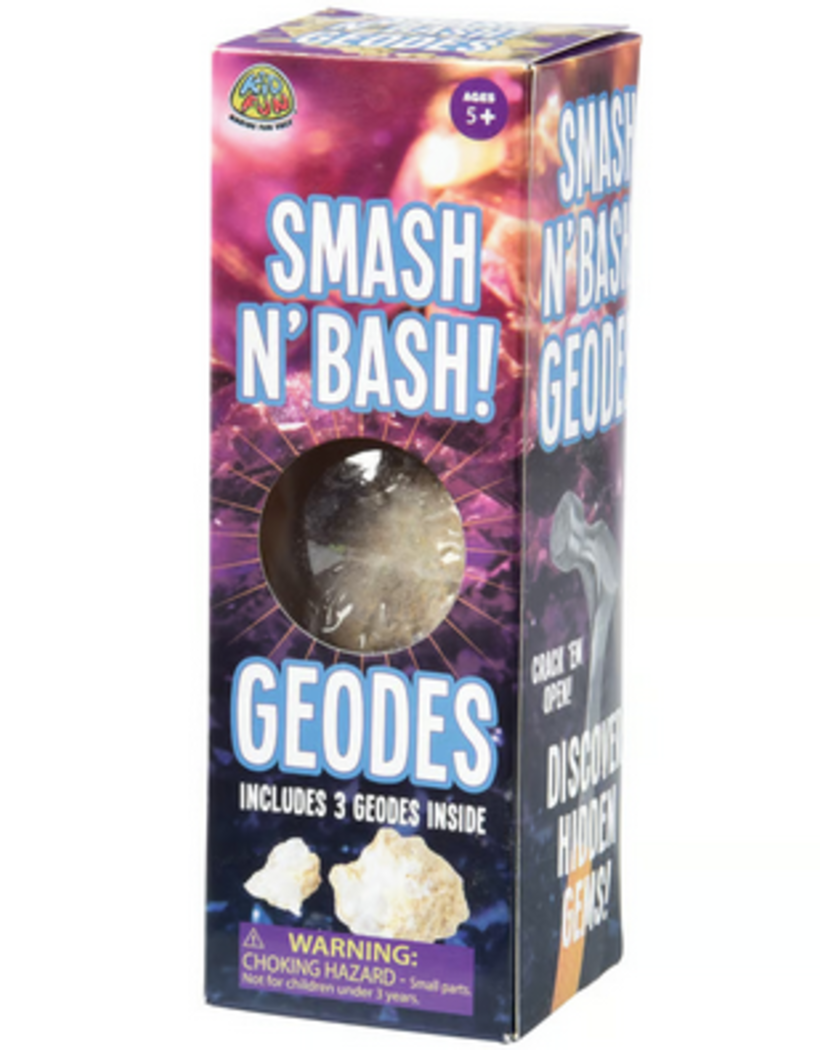 Smash N' Bash Geodes - BrainyZoo Toys