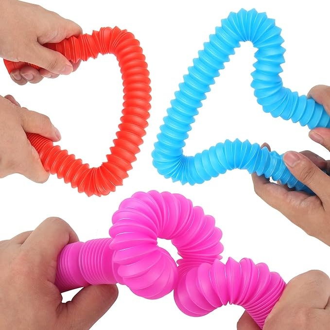 Pop Play Fidget Tubes - BrainyZoo Toys