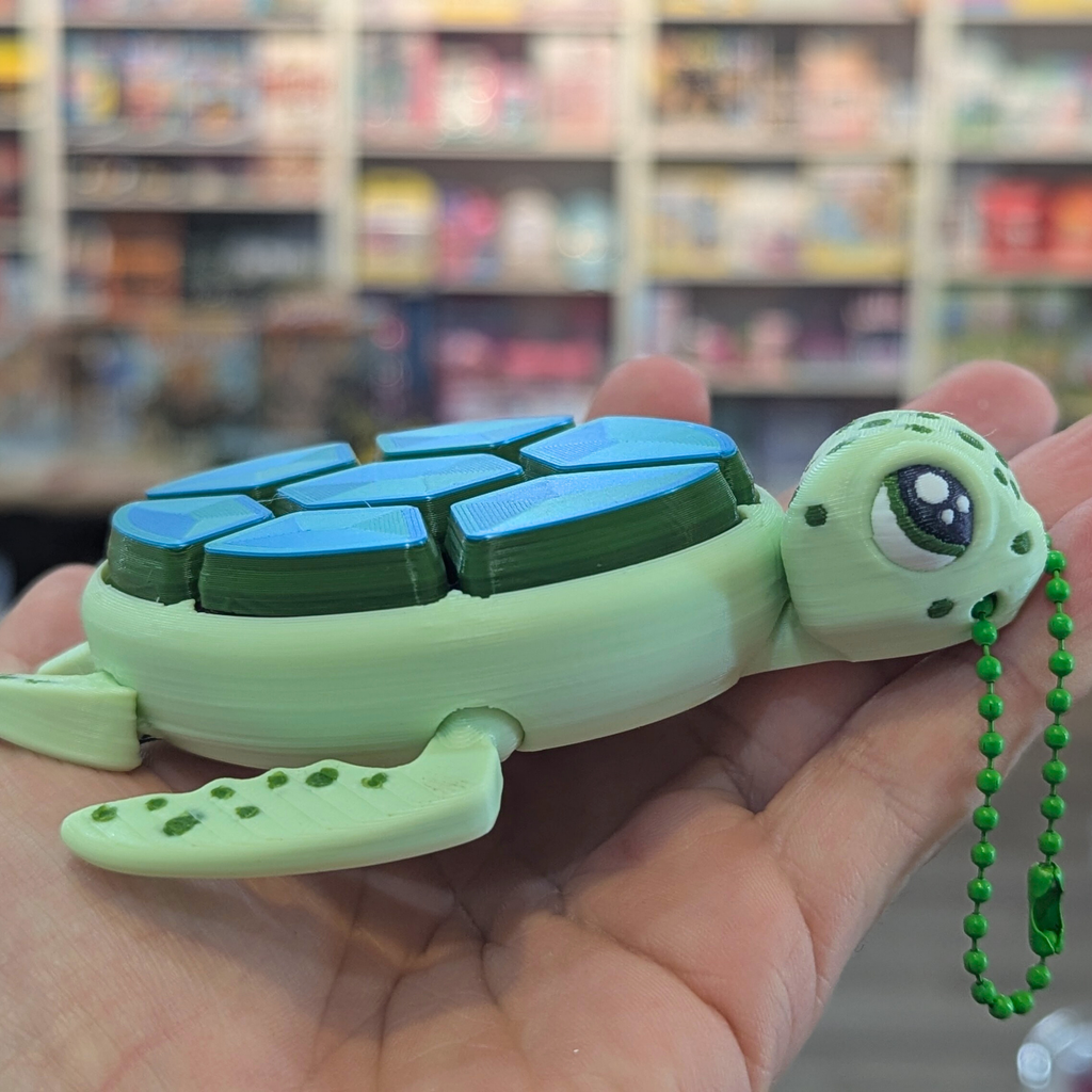 Turtle Fidget Clicker - BrainyZoo Toys