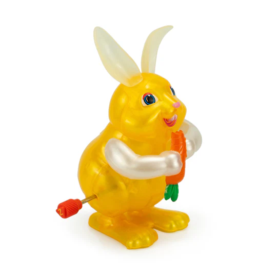 Megan Hopping Bunny Wind Up - BrainyZoo Toys