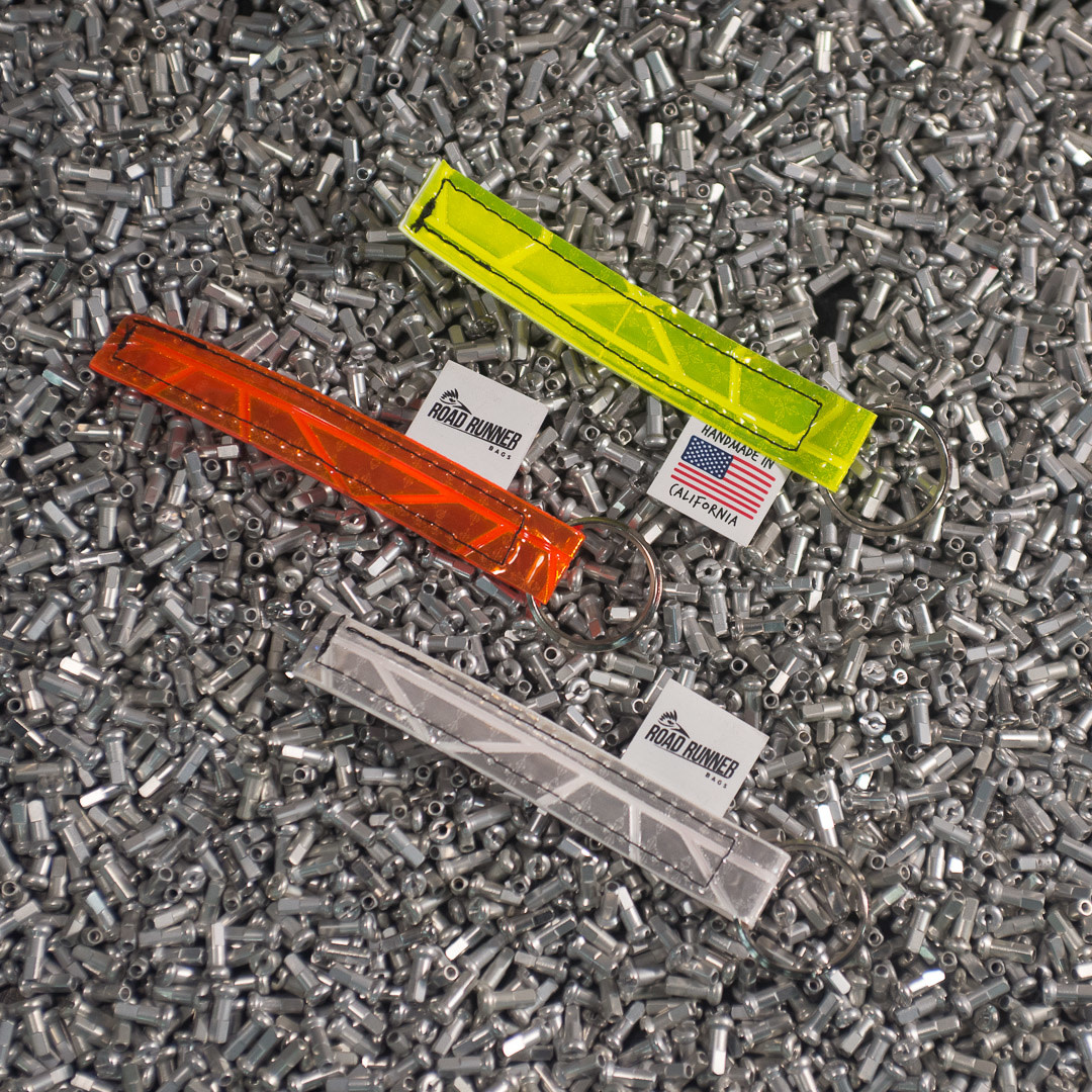 Road Runner Reflective Keychain - The Bike Lane