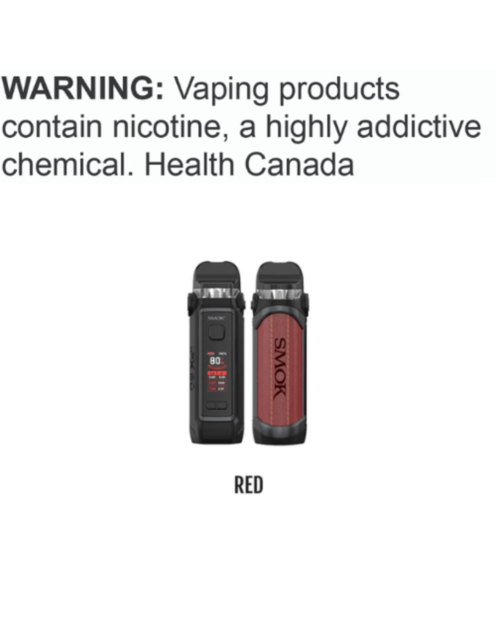 Smok IPX 80 [CRC][BC] - Nimbus 9 (The Vape Shop) Abbotsford & Surrey