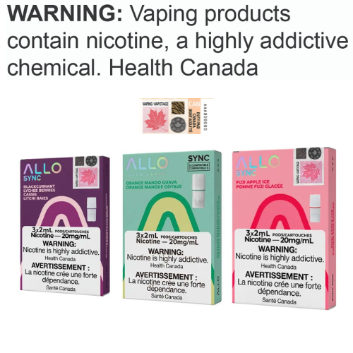 Allo Sync Pods [ET] - Nimbus 9 (The Vape Shop) Abbotsford & Surrey