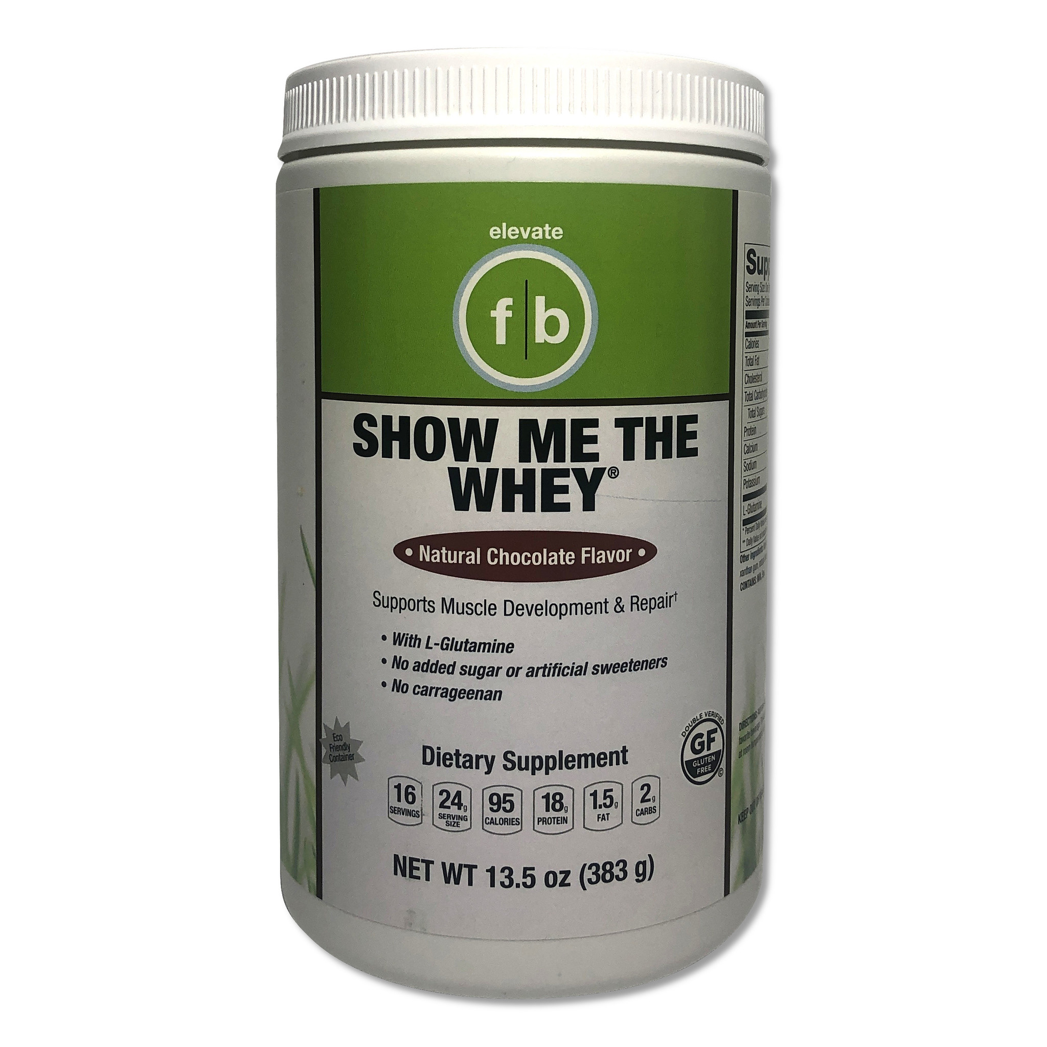 Show Me The Whey! Chocolate Protein Powder - fb organics