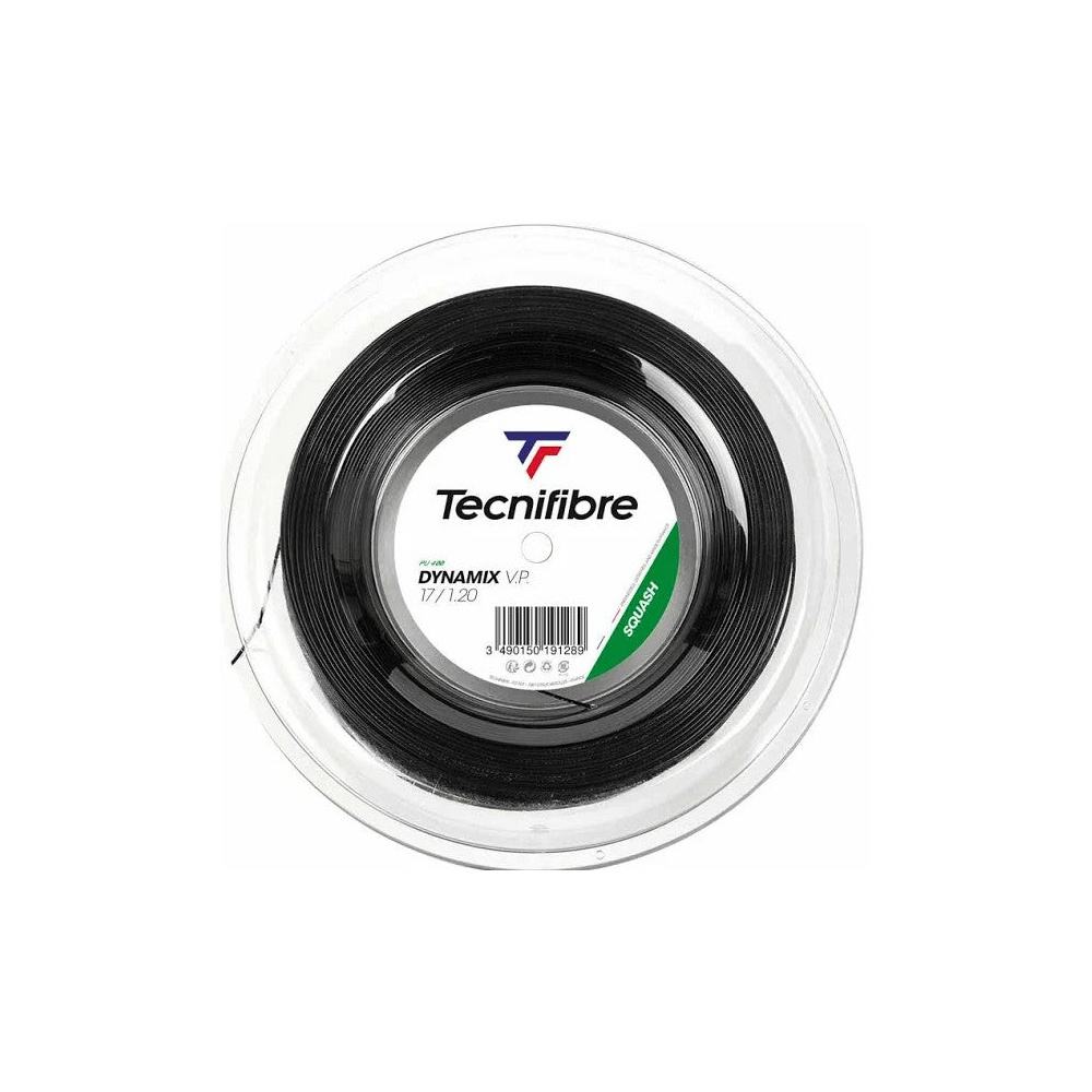 Tecnifibre Dynamix VP 17L Squash String Reel (Black) - Of Courts