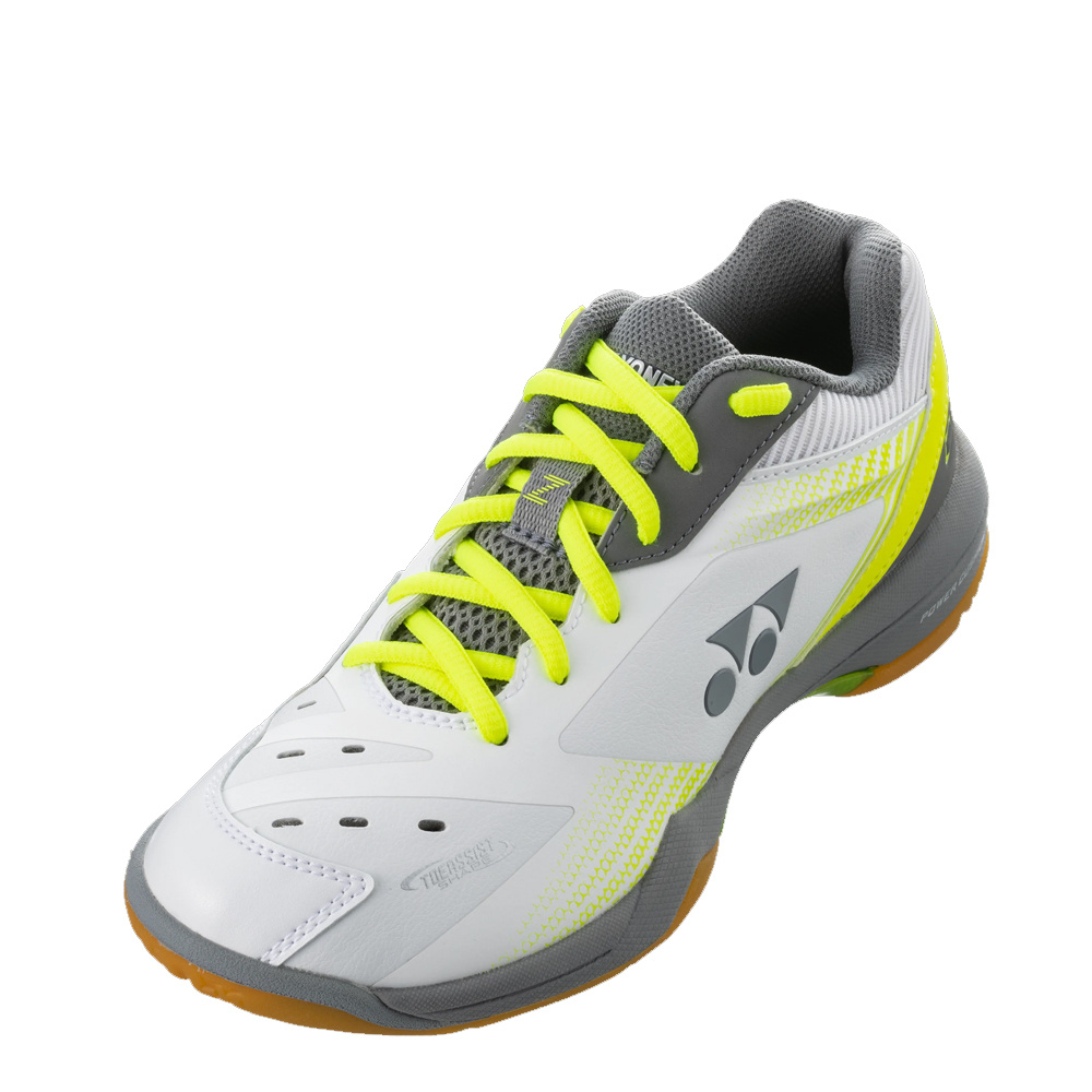 Yonex Power Cushion 65 Z3 Women's Indoor Shoe - White/Lime - Of Courts