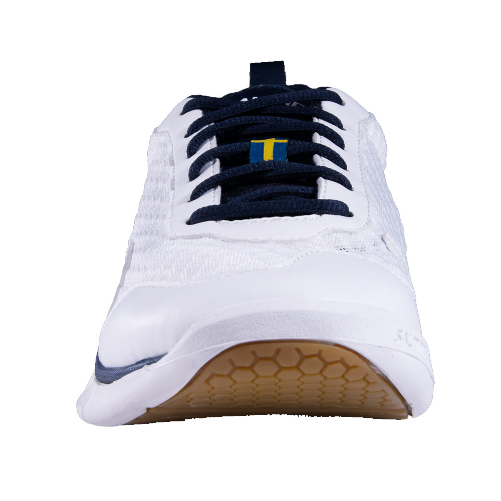 Salming Viper SL Men's Indoor Shoe - White/Navy - Of Courts