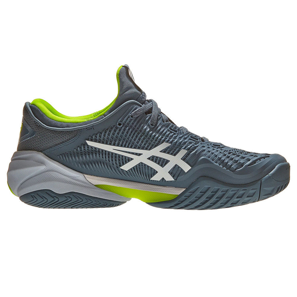 Asics Court FF 3 Men's Tennis Shoe - Steel Blue/White - Of Courts