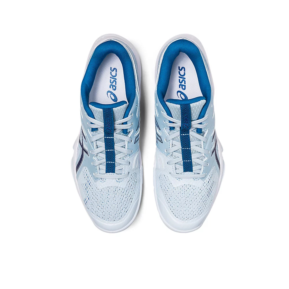 Asics Gel Blade 8 Women's Indoor Shoe - Sky/Indigo Blue - Of Courts