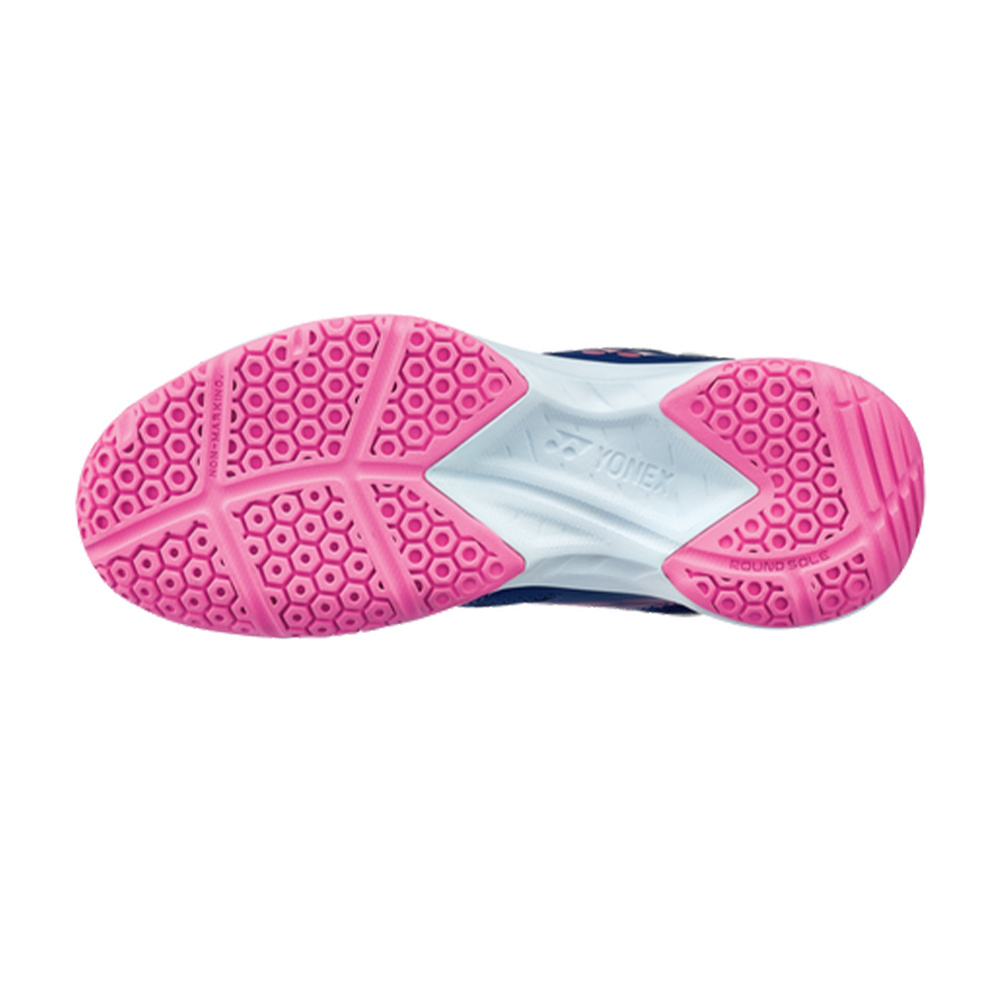 Yonex Power Cushion 37 Women Shoe - Navy/Pink - Of Courts