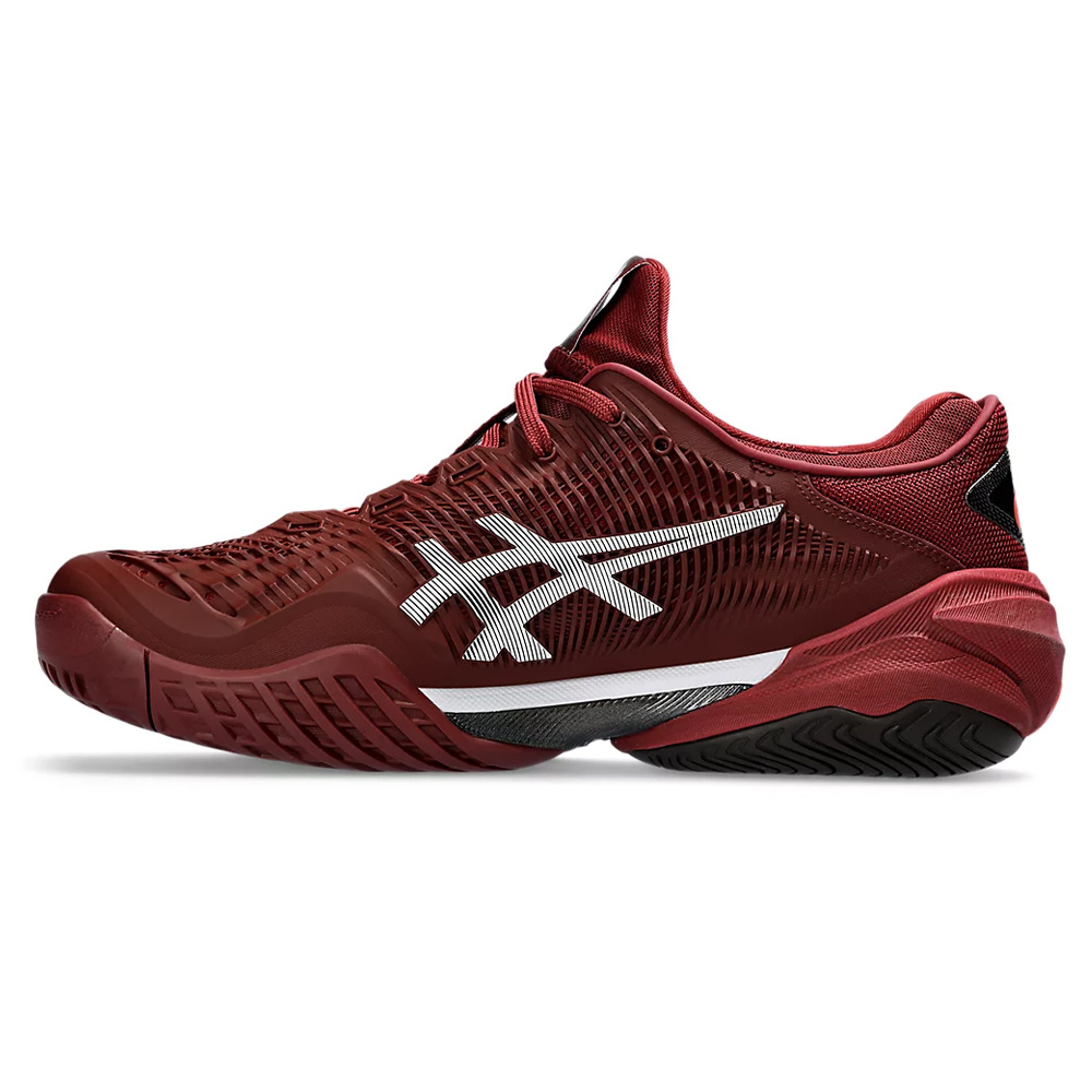 Asics Court FF 3 Men's Tennis Shoe - Antique Red/White - Of Courts