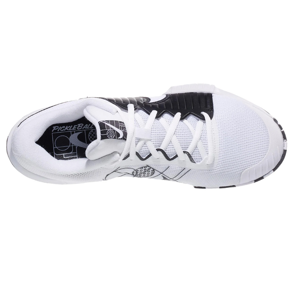 Nike GP Pro Mens Pickleball Shoe - White/Black - Of Courts