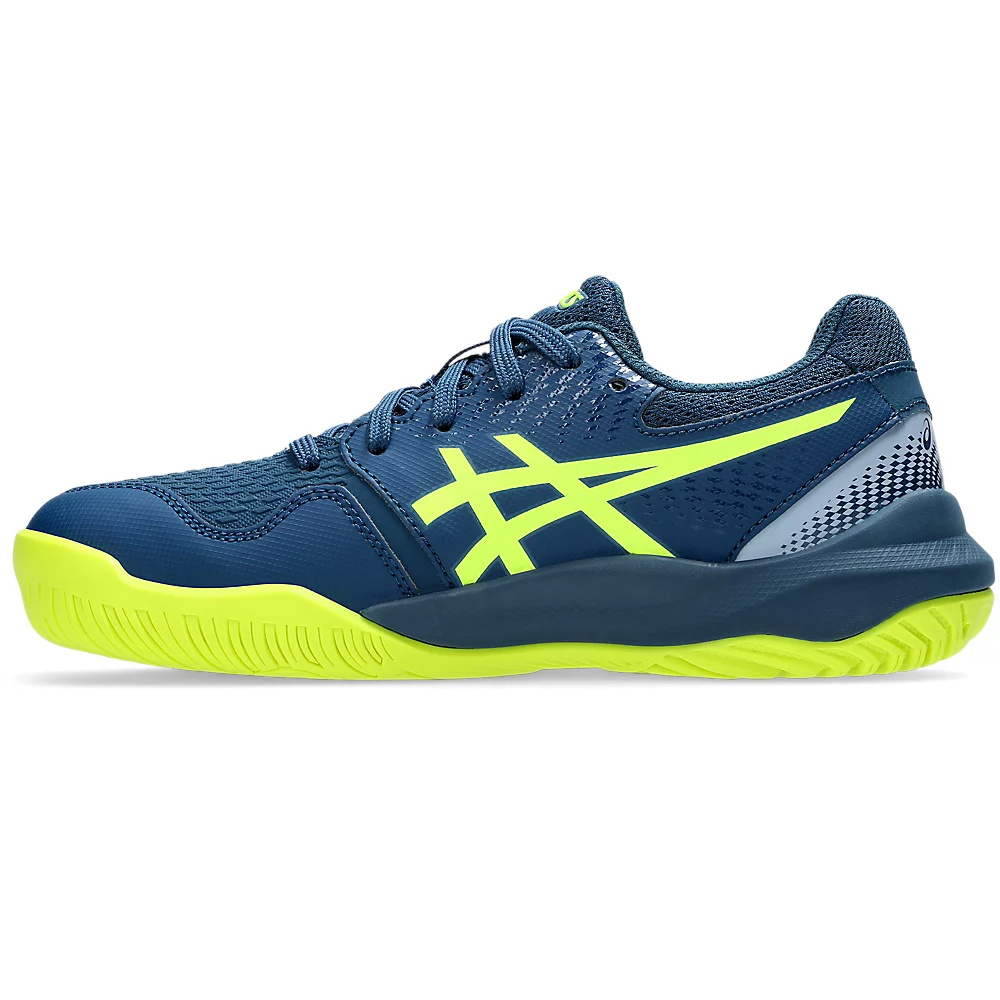 Asics Gel-Resolution 9 GS Junior - Mako Blue/Safety Yellow - Of Courts