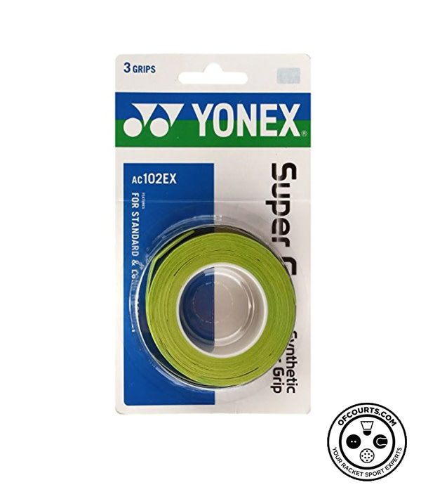 Yonex Super Grap Citrus Green 3-Pack Overgrip - Of Courts