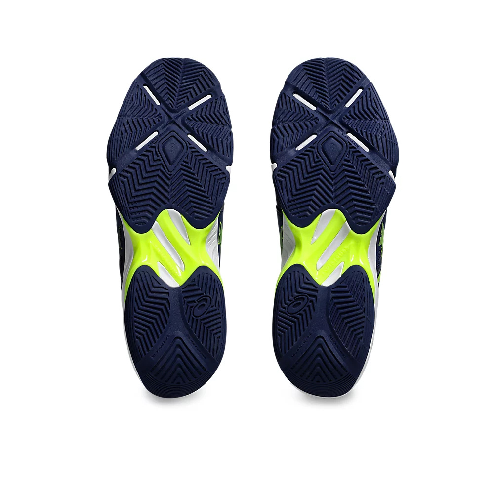 Asics Blade FF Men's Indoor Shoes - Blue Expanse/Safety Yellow - Of Courts