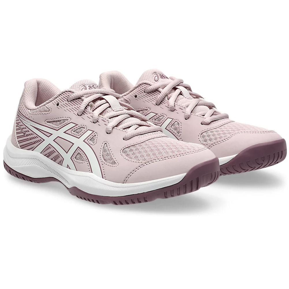Asics Upcourt 6 GS Junior Indoor Shoe - Watershed Rose/White - Of Courts