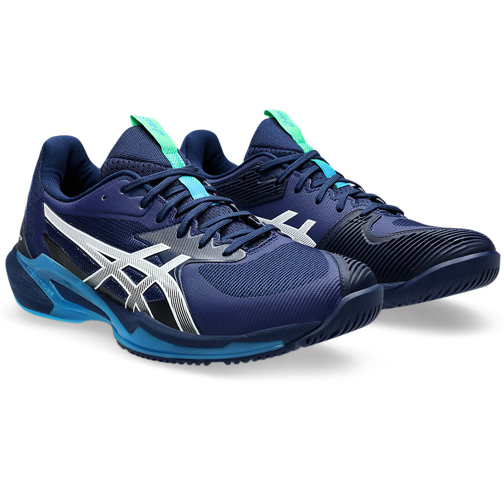 Asics Solution Speed FF 3 Men's Tennis Shoe - Blue Expanse/White - Of Courts