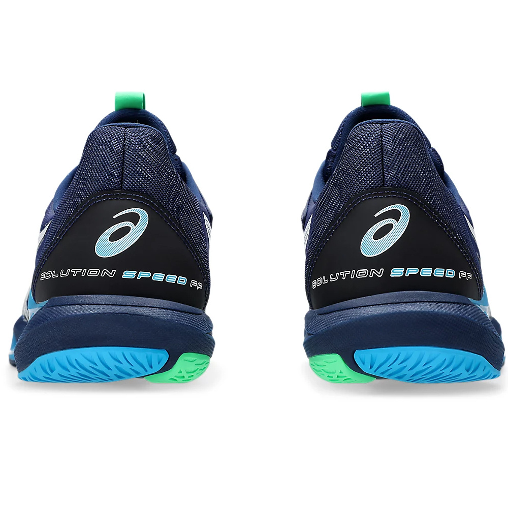 Asics Solution Speed FF 3 Men's Tennis Shoe - Blue Expanse/White - Of Courts