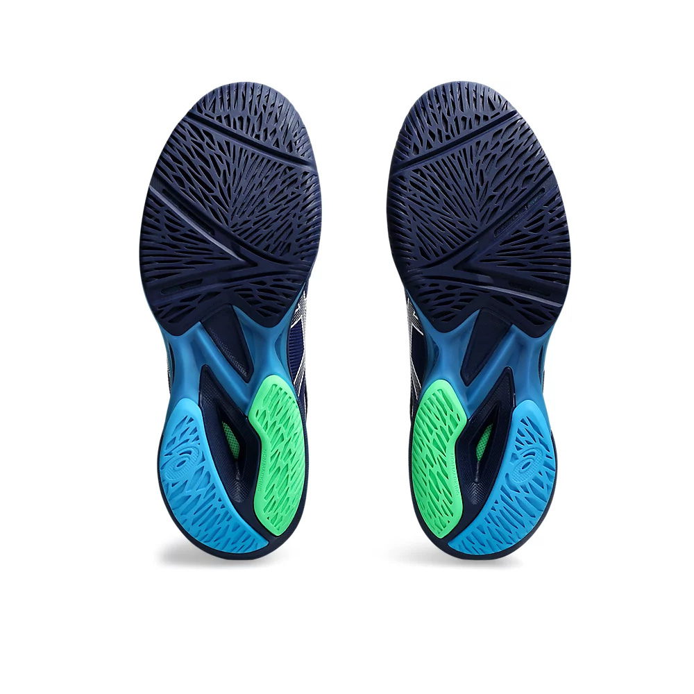 Asics Solution Speed FF 3 Men's Tennis Shoe - Blue Expanse/White - Of Courts