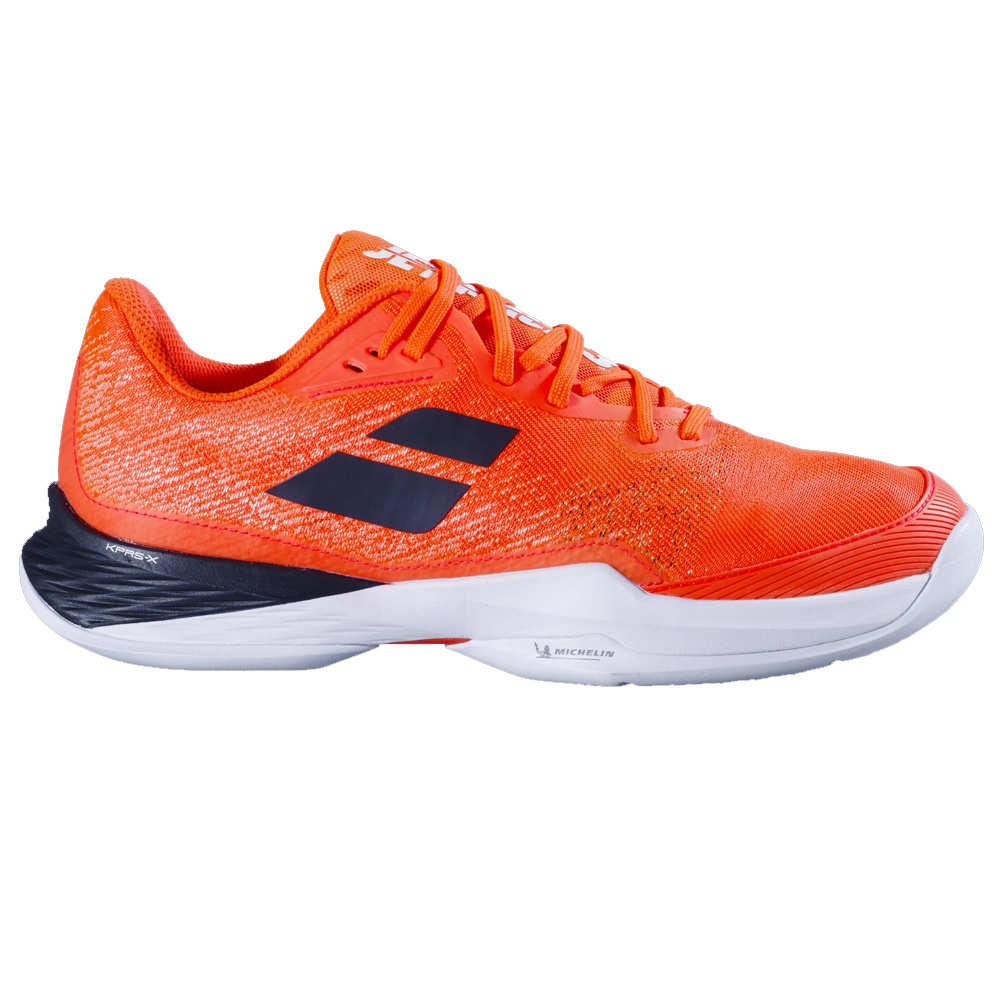 Babolat Jet Mach 3 AC Men's Tennis Shoe - Red/White - Of Courts