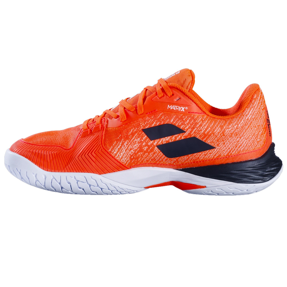 Babolat Jet Mach 3 AC Men's Tennis Shoe - Red/White - Of Courts