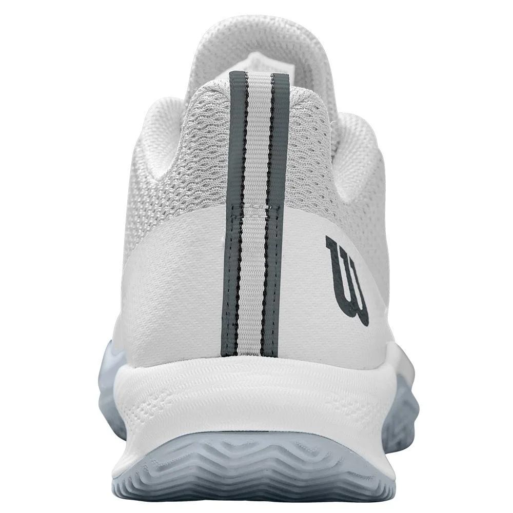 Wilson Rush Pro Lite Women,s Tennis Shoe - White/Pearl Blue/Monument ...