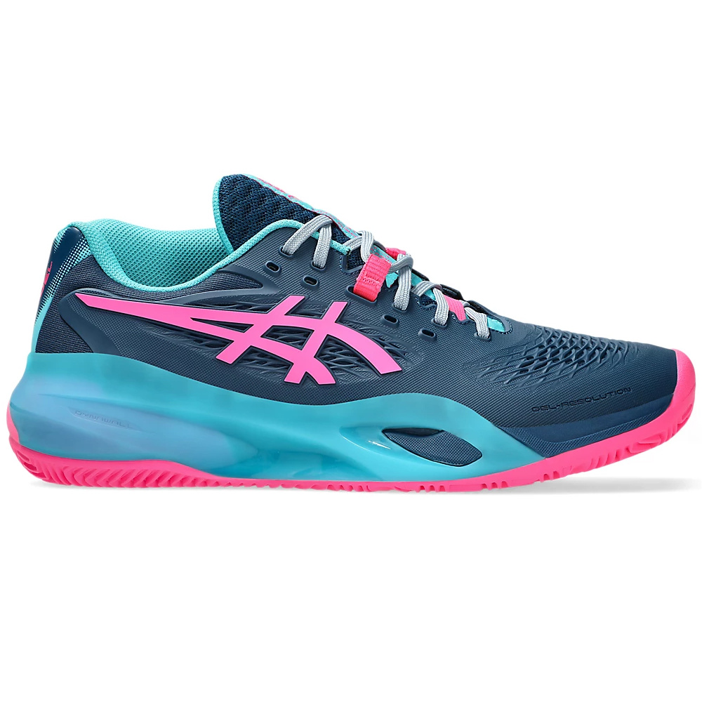 Asics Men's Gel-Resolution X Padel - Mako Blue/Hot Pink - Of Courts