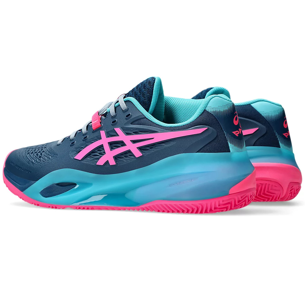 Asics Men's Gel-Resolution X Padel - Mako Blue/Hot Pink - Of Courts