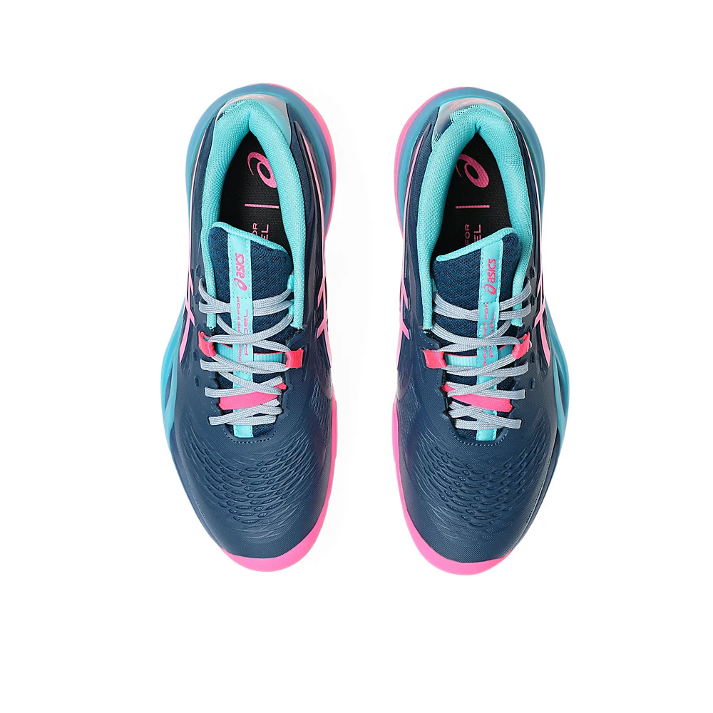 Asics Men's Gel-Resolution X Padel - Mako Blue/Hot Pink - Of Courts