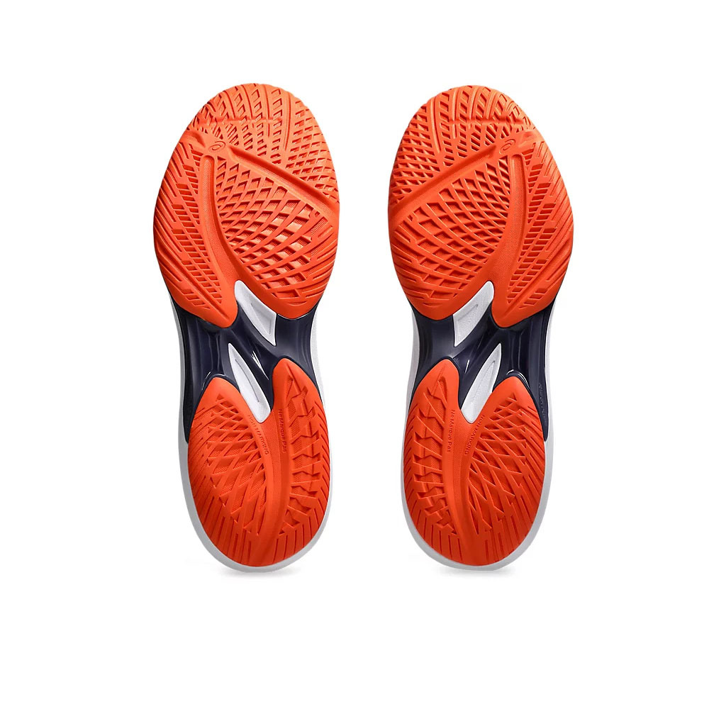 Asics Sky Elite FF MT 3 Men's Indoor Shoe - White/Nova Orange - Of Courts