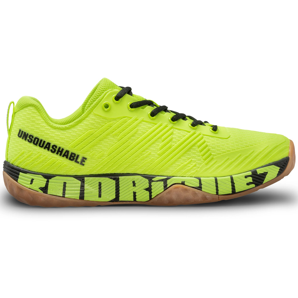 UNSQUASHABLE MIGUEL RODRÍGUEZ SPEZIAL Squash Shoe - Yellow - Of Courts