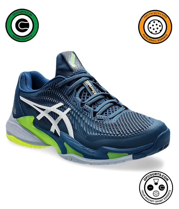 Asics Court FF 3 Men's Tennis Shoe - Mako Blue/White - Of Courts