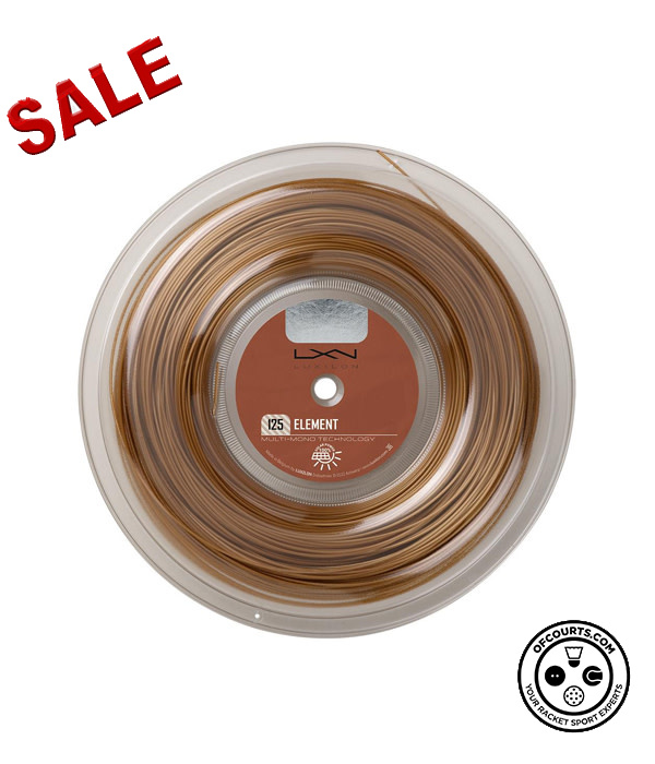 Luxilon Element 125 Tennis String Reel - Of Courts