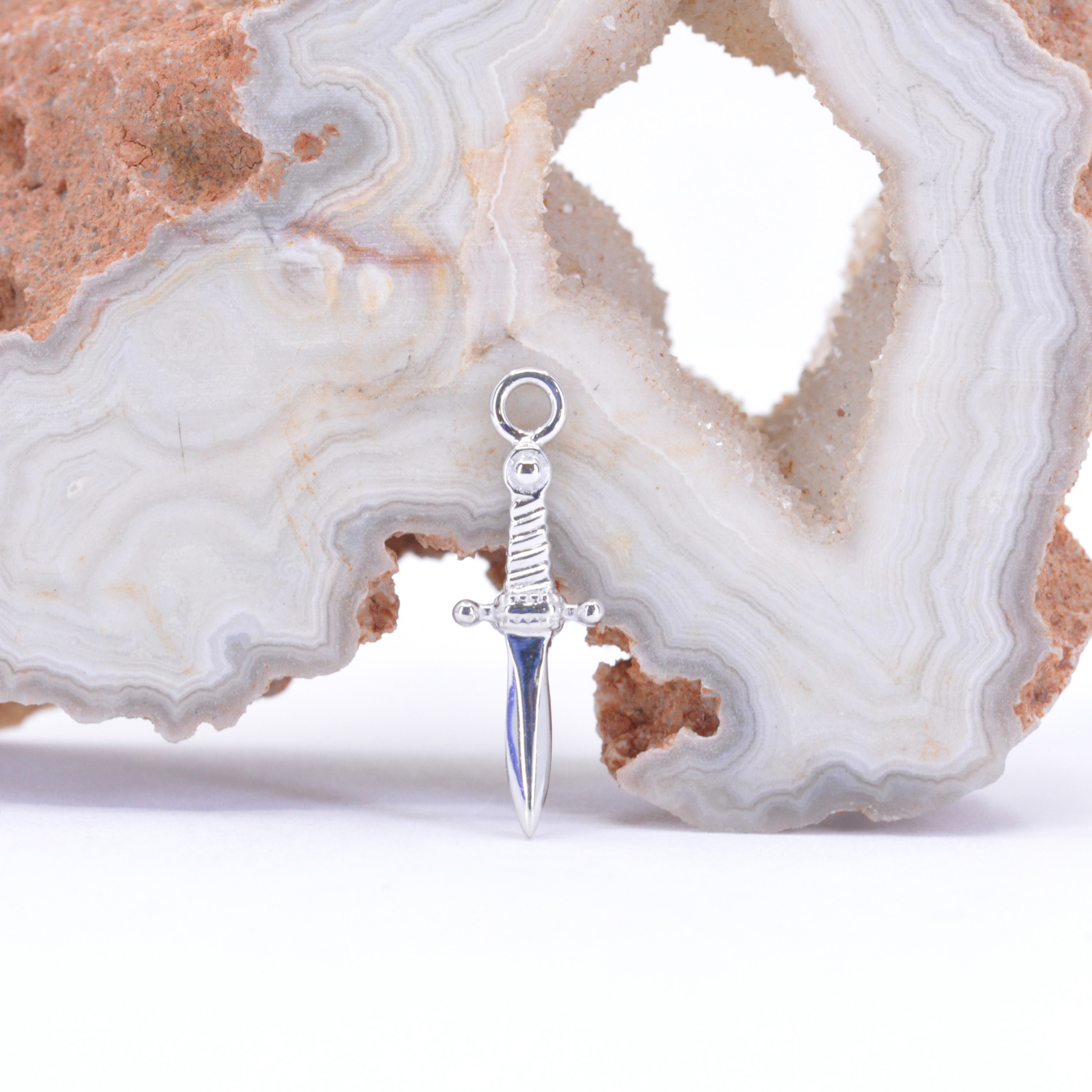 Slasher Dagger Charms in 14k Gold by BVLA! - Mint Piercing