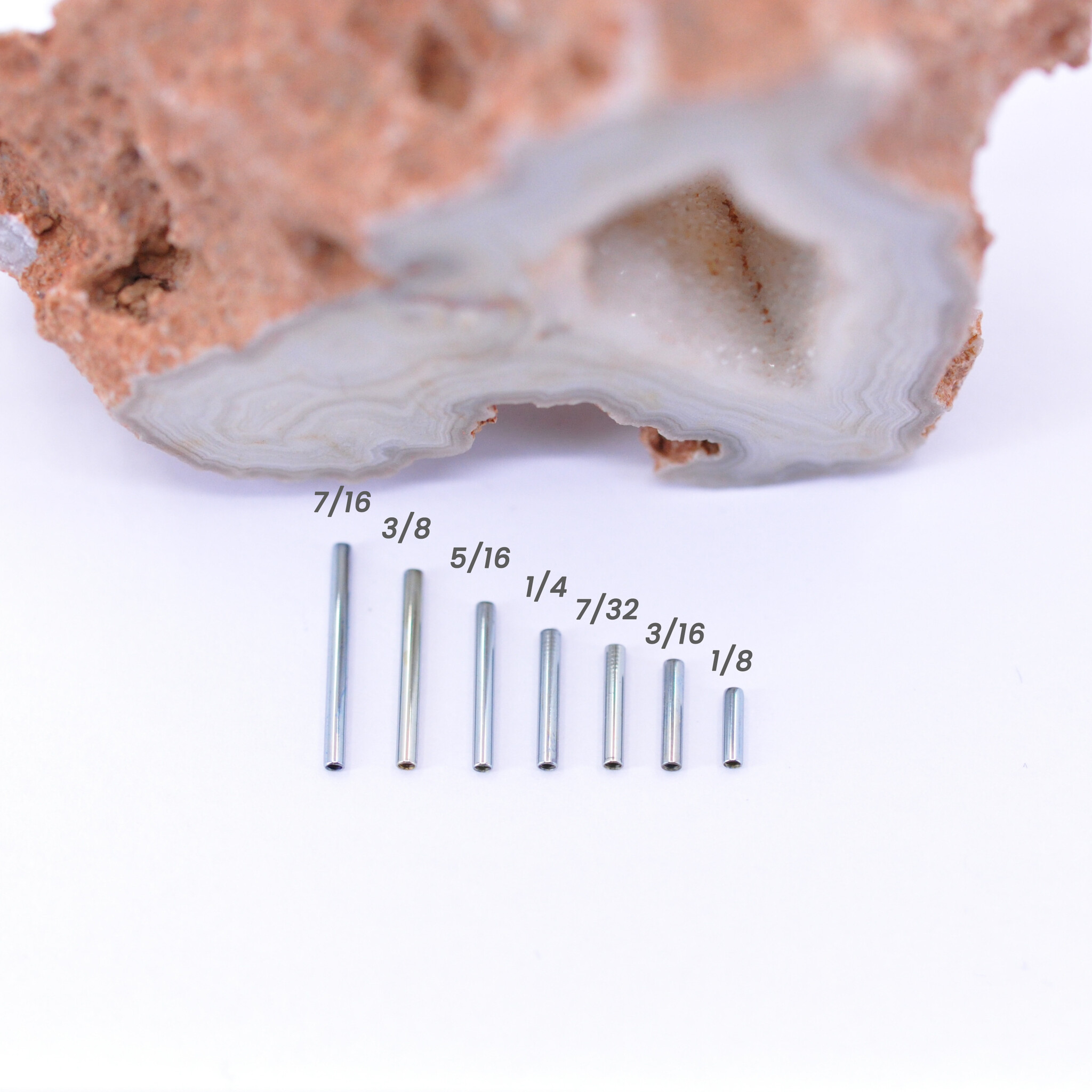 18g & 16g Implant Grade Titanium Threaded Straight Posts by Anatometal ...