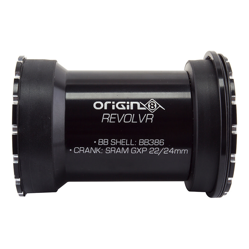 Origin8 REVOLVR BB386 Bottom Bracket Works with Sram GXP 22/24mm cranks ...