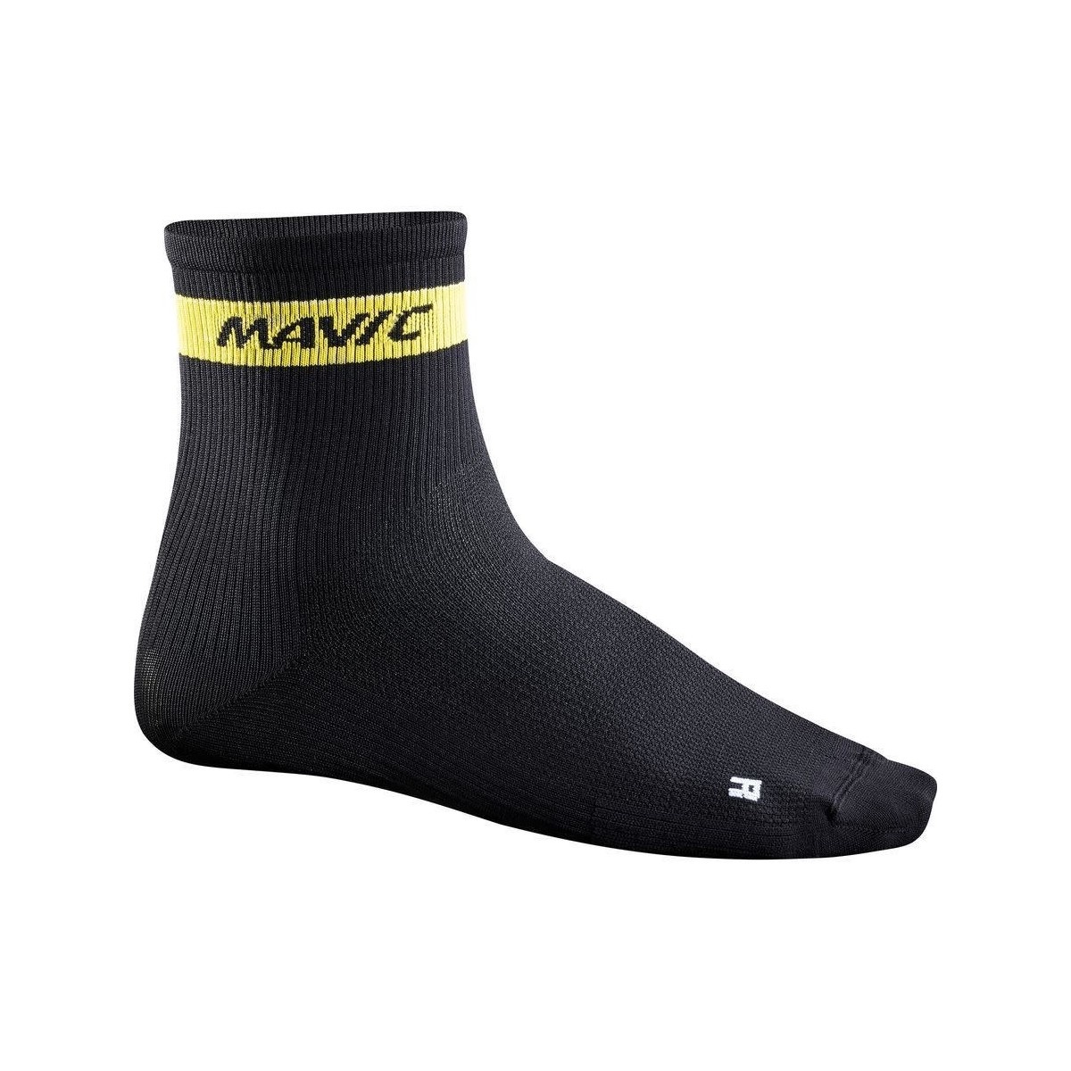 Mavic Cosmic Mid Cycling Socks in Black, Yellow, Fluorescent Yellow - 2 ...