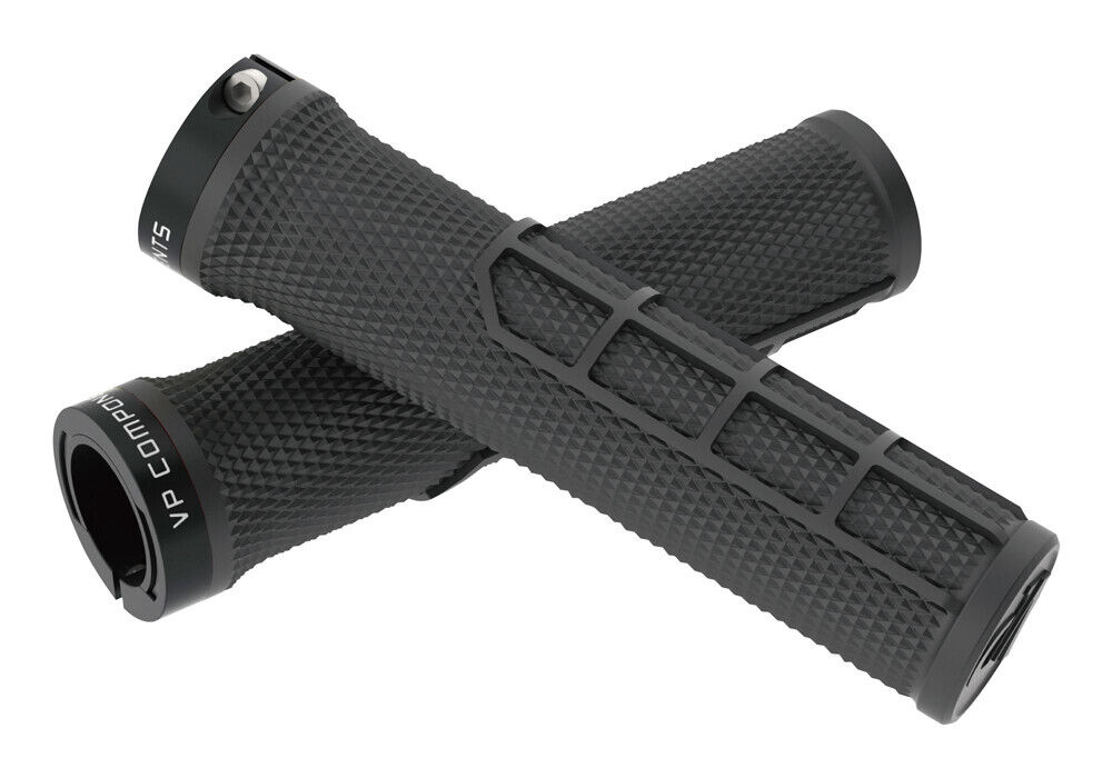VP Components VPG-125A Black Lock-on Grips 137mm - World Class Bikes