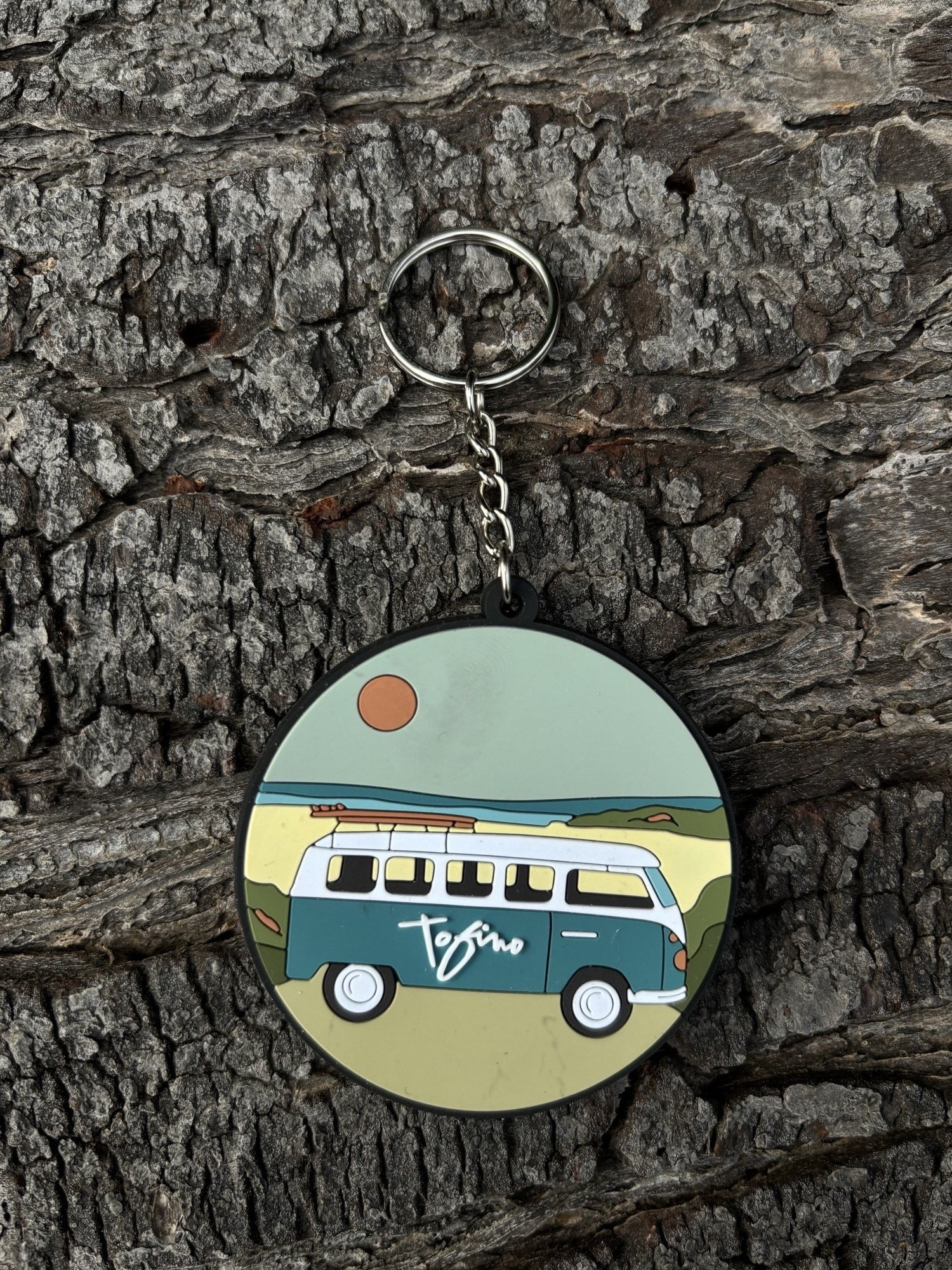 PVC Long Beach Van Key Chain - Tourism Tofino