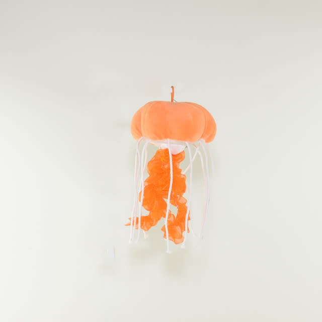 Jelly Fish Stuffy 8" Orange - Tourism Tofino