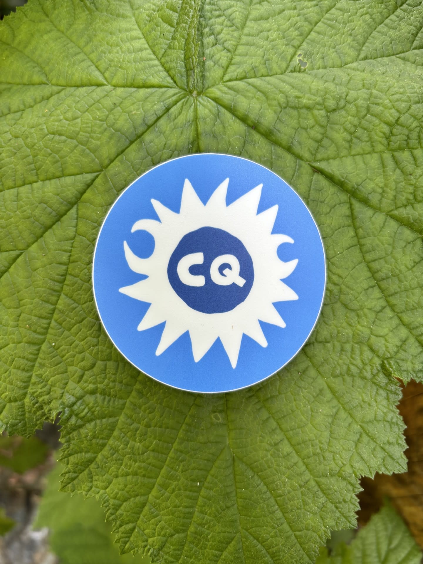 Coastal Queer Alliance Logo Round Sticker - Tourism Tofino