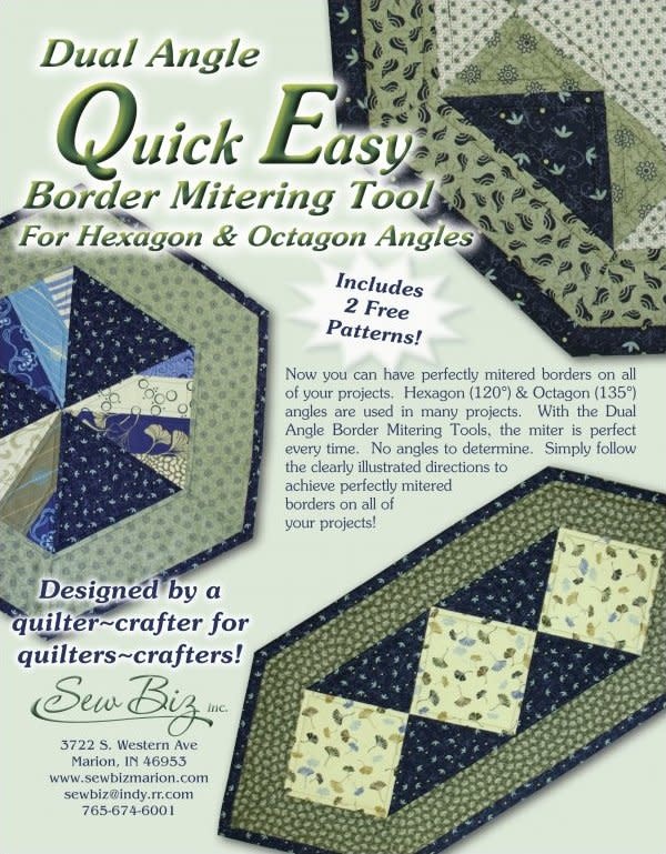 EASY BORDER MITERING TOOL - Stitch by Stitch