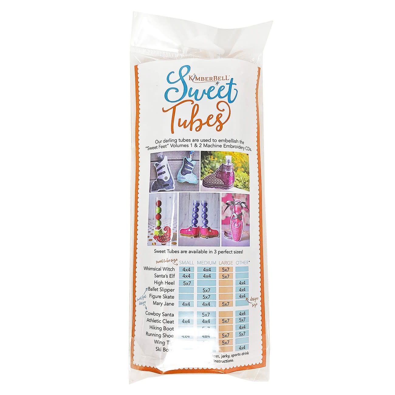 Sweet Tubes: Medium - Stitch by Stitch