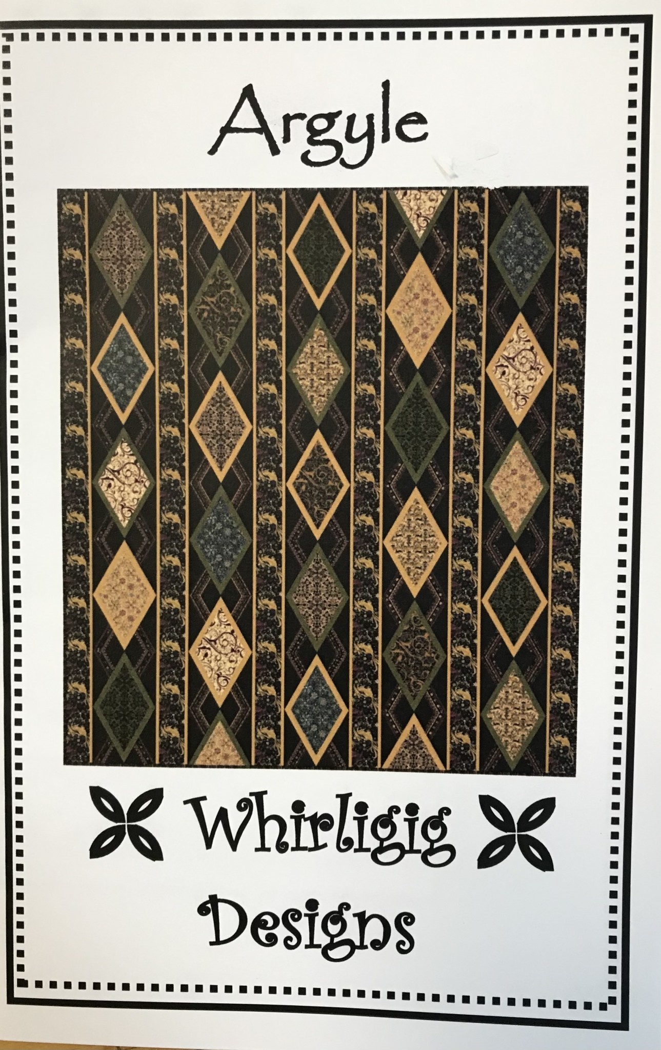 ARGYLE PATTERN - Stitch by Stitch